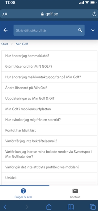 Hjälp till Min Golf - GIT