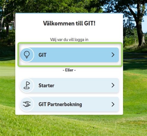 Inloggning i GIT - GIT